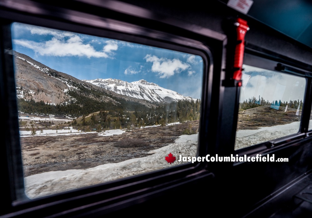 Mountain View from Ice Odyssey Fat Truck Windows